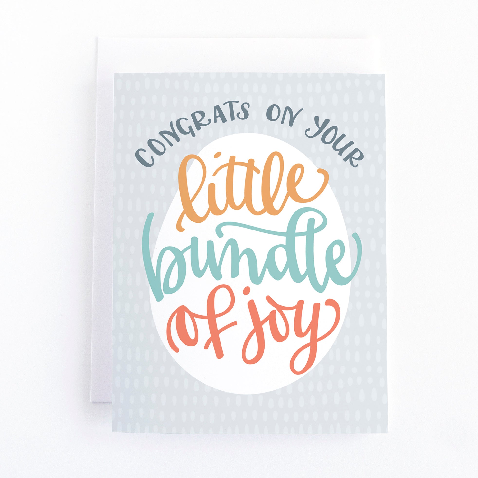 Congrats on your little Bundle of Joy Baby Shower Card – Pedaller Designs