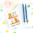 Happy Birthday Book Lover Card – Pedaller Designs